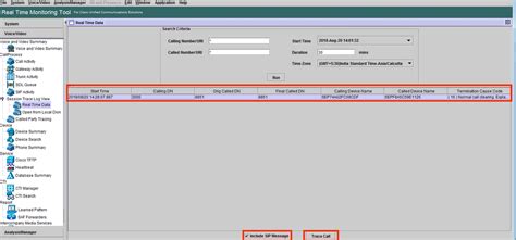 Procedure To Analyse Call Flow Of SIP Calls On RTMT Cisco