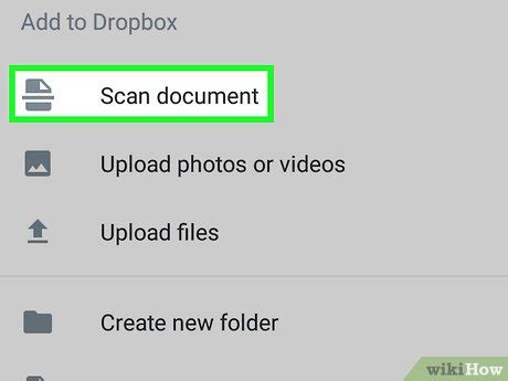 How To Scan Documents To Dropbox On Android Steps