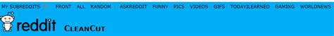 How To Put The Subreddits Bar Into A Dropdown Menu R CleanCut R Csshelp