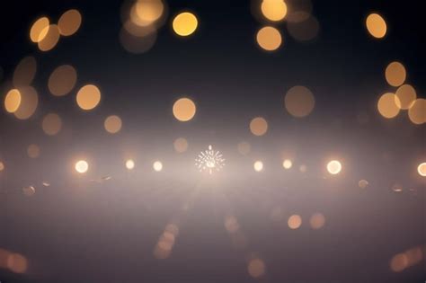 Premium Photo Vector Abstract Bokeh Lights Backgroundai Generate