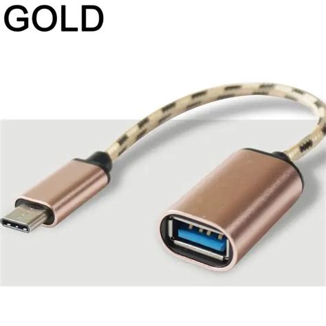 Usb31 Otg 어댑터 케이블 Type C Usb 옵션 남성 Usb 여성 알루미늄 합금 커넥터 Temu Korea