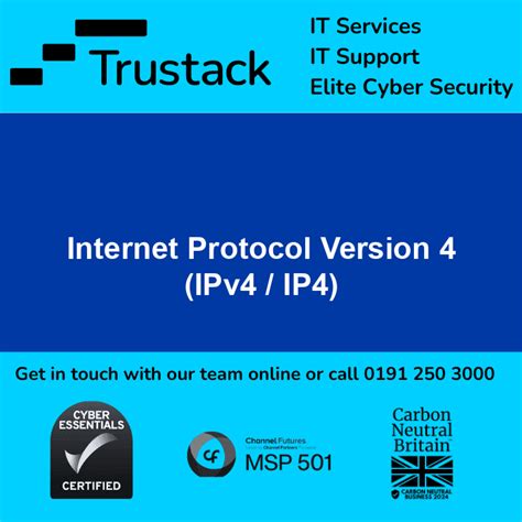 internet protocol version 4 ipv4 ip4 trustack