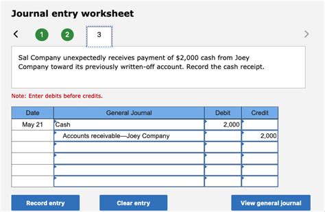 Solved Make Journal Entries To Record The Following Under