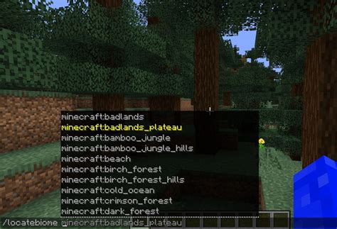 How To Find A Specific Biome In Minecraft Godlike