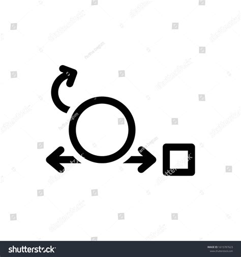 Agile Iteration Scrum Vector Icon Stock Vector Royalty Free 1615787623 Shutterstock