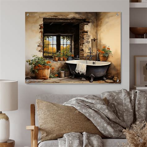 August Grove® Laundry Rustic Vibe I Laundry Acrylic Wall Art For