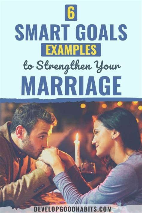 6 Smart Goals Examples To Strengthen Your Marriage