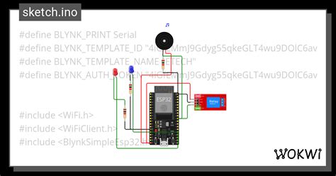 Blynk Wokwi ESP STM Arduino Simulator