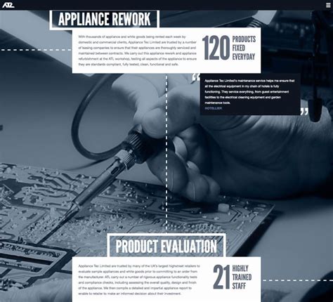 Beautiful Parallax And Animations Staff Training Guest Entertainment Appliance Maintenance