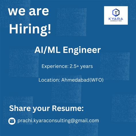 Prachi Jamod On Linkedin Hiring Aimlengineer Ahmedabadjobs