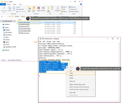 Paste The Script In The Va01 Script Filesapmv45ae0101sjs And Save