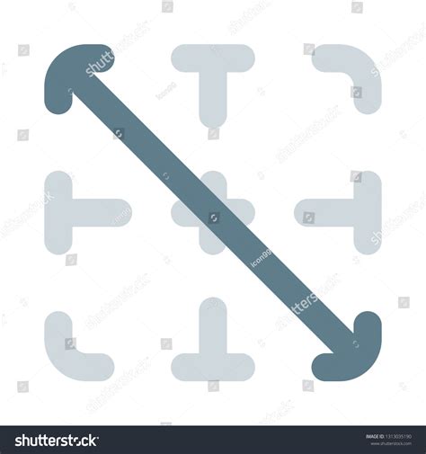 Diagonal Styles Worksheet Highlight Cell Section Stock Vector Royalty Free