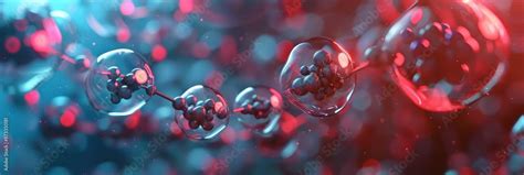 Molecular Assembler Nanotechnology Abstract Visualization With Clean