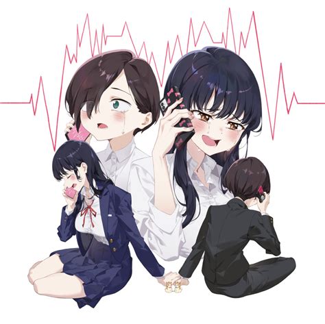 Cheese Kang Ichikawa Kyoutarou Yamada Anna Boku No Kokoro No Yabai Yatsu Absurdres