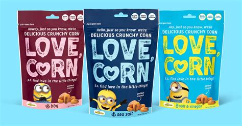 Love Corn Launches New Minions Themed Multipacks And Sharing Packs Vegan