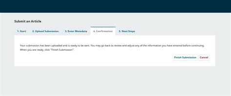 Guide To Submitting An Article In Ojs Open Journal System 2023