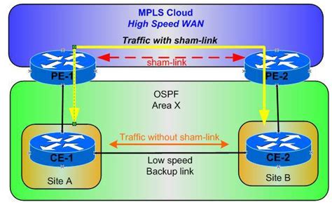 ospf on ce pe links costiser ro