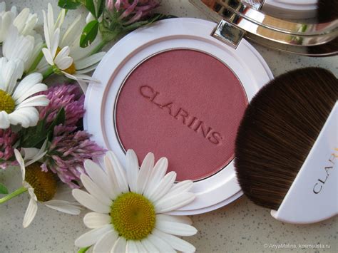 Осенняя свежесть от Clarins: румяна Joli Blush 04 Cheeky Purple ...