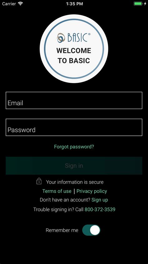 iPhone 용 BASIC Benefits App 다운로드