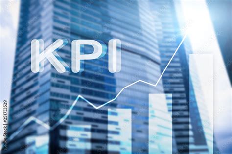 Kpi Key Performance Indicator Business And Technology Concept Multiple Exposure Mixed Media