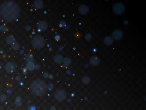 강조 및 장식 벡터 일러스트 레이 션에 대 한 추상 하이라이트 부드러운 따뜻한 광선 Bokeh 프리미엄 벡터