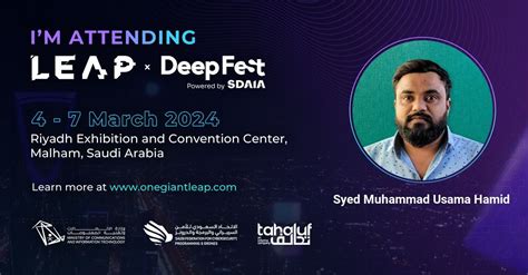 Syed Muhammad Usama Hamid On Linkedin Leap And Deepfest 2024
