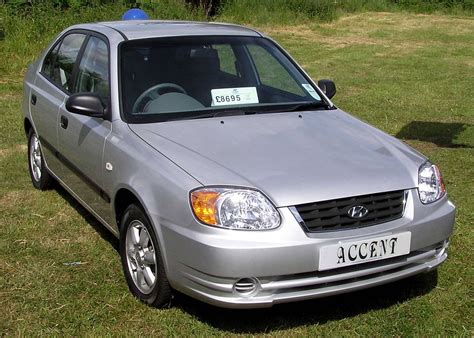 2004 Hyundai Accent Gl Sedan 16l Auto