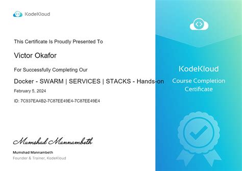 Certificate Verification Kodekloud