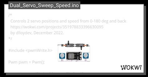 How To Move 2 Servos In Different Directions With Speed Control General Guidance Arduino Forum