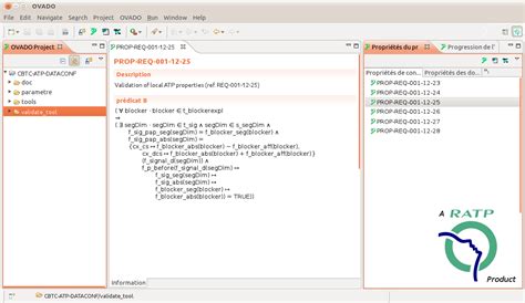 Ovado²® A Ratp Tool For The Automatic Validation Of Critical Configuration Data