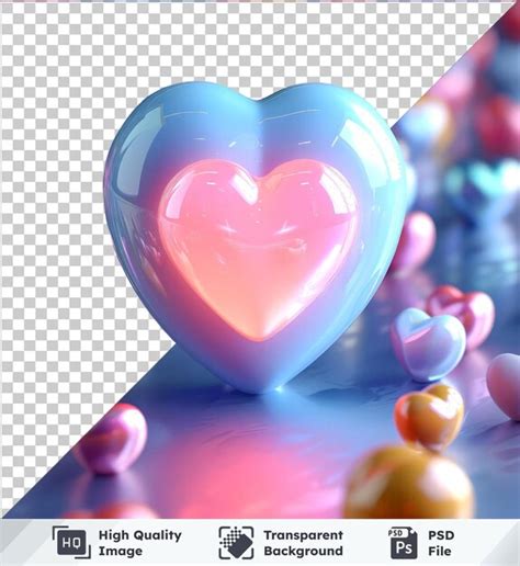 Premium Psd Premium One Like Social Media Notificatiwith Heart Ic3d Rendering