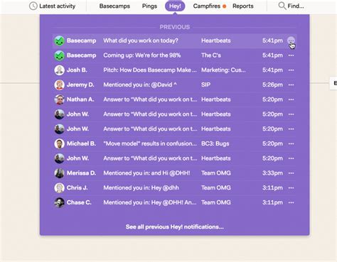 March 2016 Basecamp 3 Updates Signal V Noise