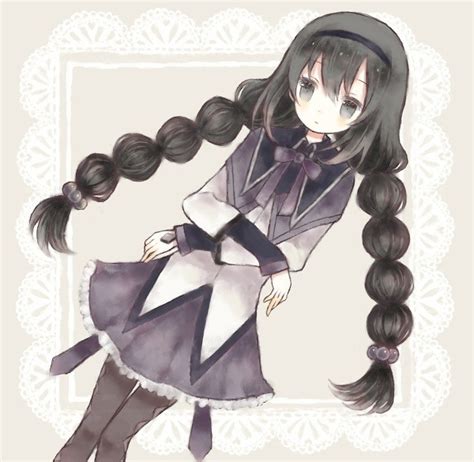 Rinlen02 Akemi Homura Akemi Homura Magical Girl Mahou Shoujo Madoka Magica Mahou Shoujo