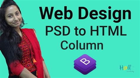 Bootstrap Basic Tutorial Bangla Part Psd To Html Column YouTube