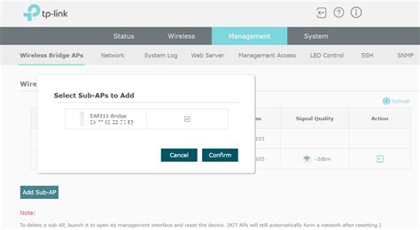 How to configure Omada wireless bridge via standalone management TP Link ประเทศไทย