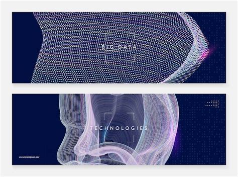 Premium Vector Big Data Concept Digital Technology Abstract