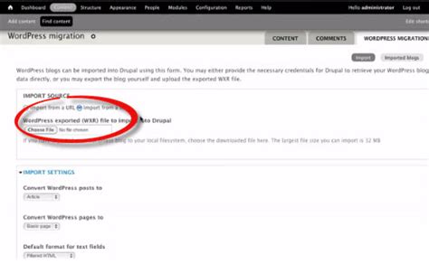 Migrate Wordpress To Drupal With A Few Simple Steps