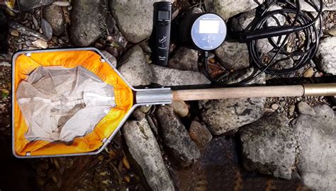 Environment Using Kick Sampling To Determine The Quality Of Water In