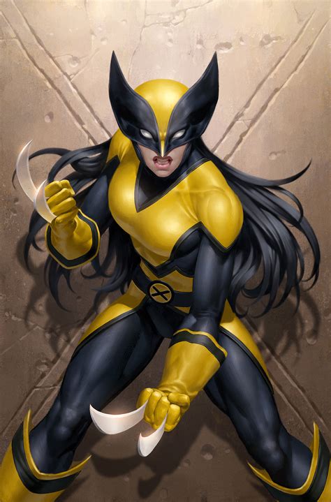 Wolverine X 23 And Laura Kinney Marvel And 1 More Drawn By Yoon