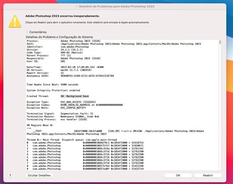 erro photoshop macos bigsur adobe community 13576252