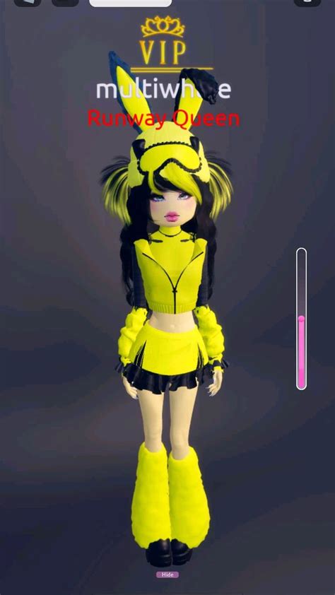 Dti Pikachu Pokémon Electric Outfit Inspo In 2024 Pokemon Pikachu Inspo