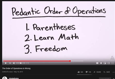 Pemdas Is Wrong Just Learn Math R Restofthefuckingowl