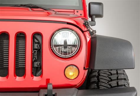 Quadratec Led Headlight Upgrade Conversion And Led Fog Lights Kit For 07 18 Jeep Wrangler Jk