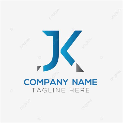 Template Vector Design For A Creative Logo Featuring Linked Initials Jk