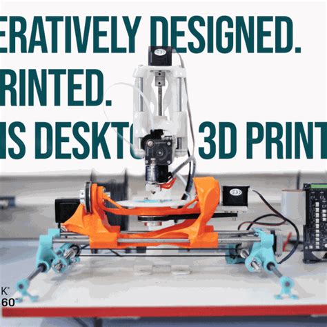 Gen5x Generatively Designed 5 Axis 3d Printer