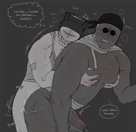 Rule 34 2boys Anal Anal Sex Bandages Breasts Deimos Madness Combat