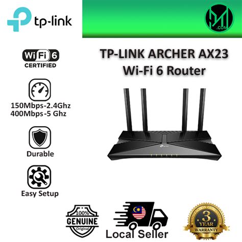 TP Link Archer AX AX Dual Band WI Fi Router Modem Ax Unifi Celcom Maxis Time Digi Allo