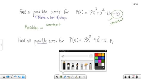 Finding Zeros Part 1 YouTube