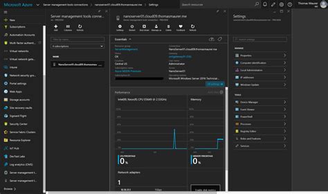 Manage Nano Server And Windows Server From Azure Using Remote Server