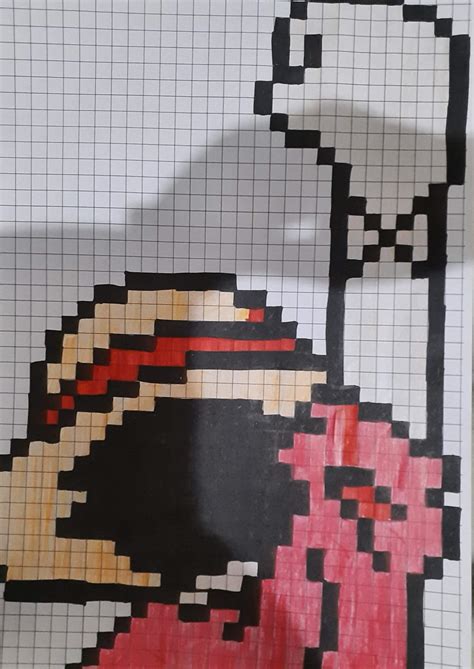 Pixel Art Luffy Anime Amino